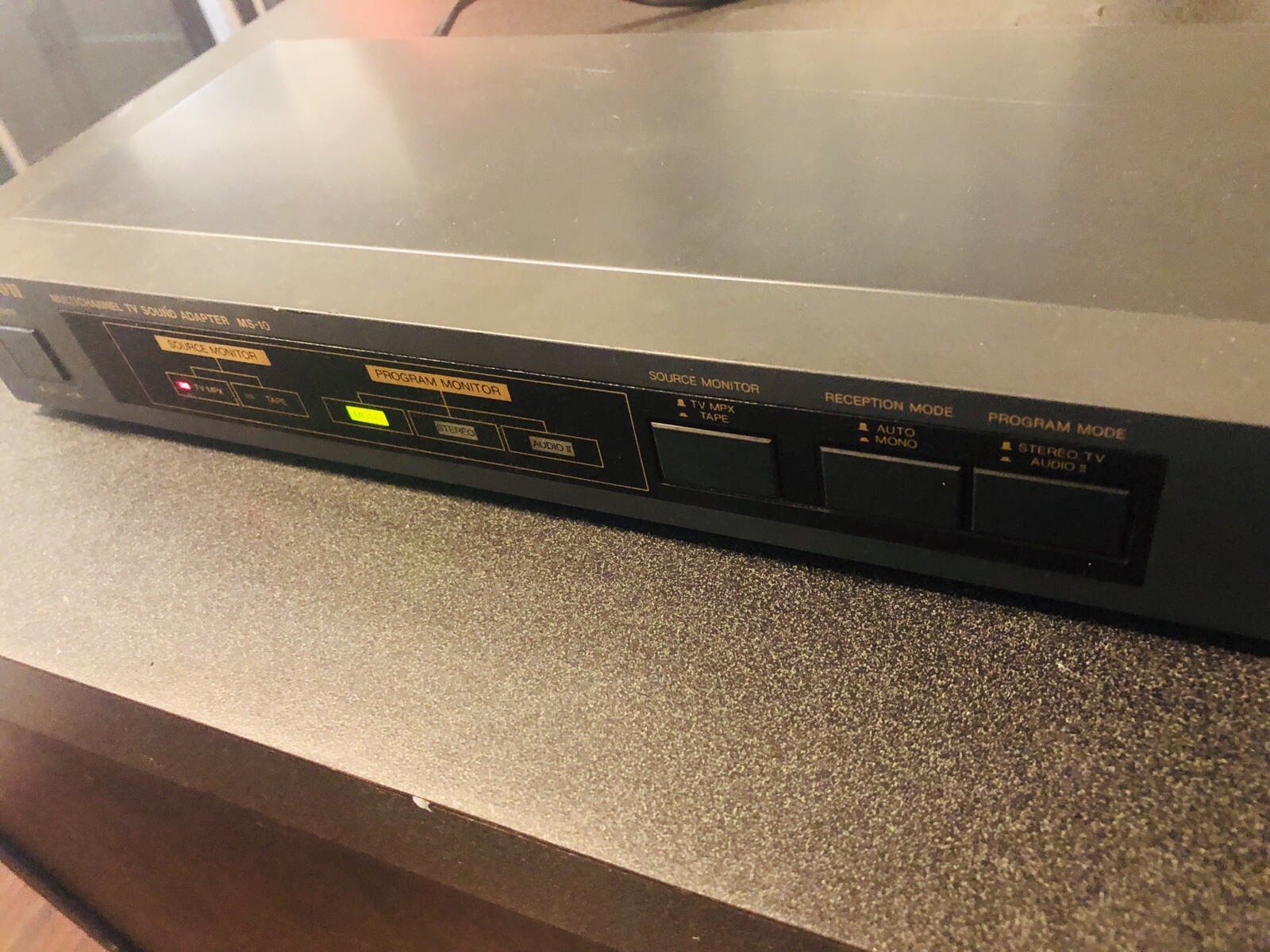 Rare CANON Multichannel TV sound Adapter MS-10 Near Mint Rare Only One ...