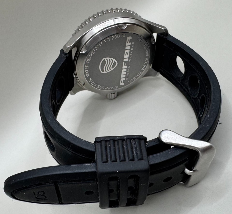 Montre Vostok Amfibia Reef Men's Russian Diver Watch TESTED | eBay