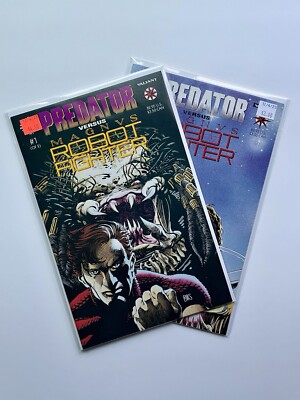 Predator VS Magnus Robot Fighter #1-2 (1992) Complete Dark Horse Mini ...