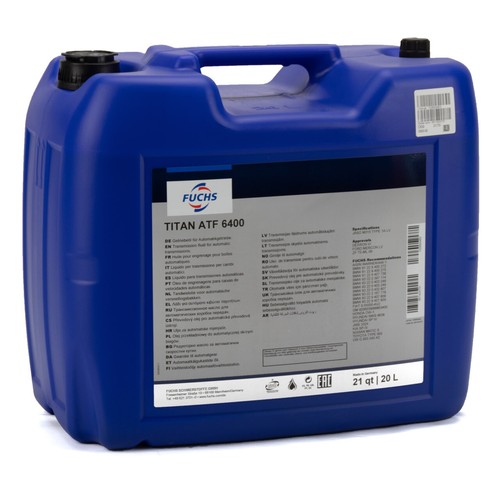 FUCHS Getriebeöl Automatikgetriebeöl TITAN ATF 6400 - 20L 20 Liter ...