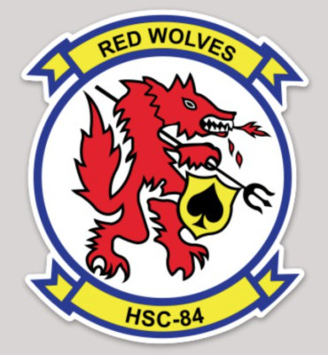 Officially Licensed HSC-84 Red Wolves stickers | eBay