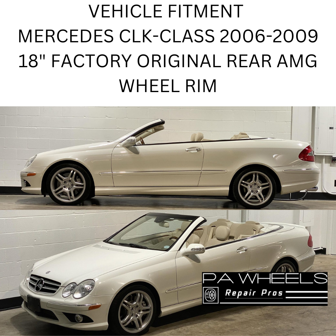 MERCEDES CLK-CLASS 2006 2007 2008 2009 18" FACTORY ORIGINAL REAR AMG ...