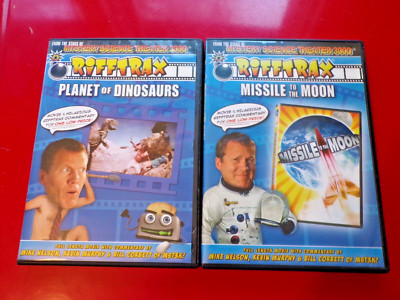 RIFFTRAX DVD 2 pack! Missile to the Moon & Planet of the Dinosaurs ...