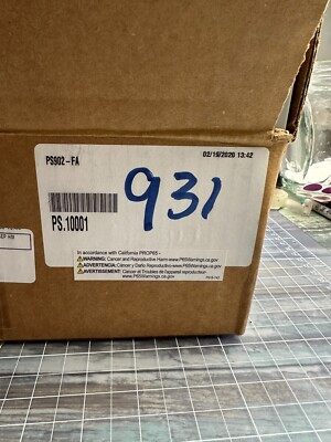 SCHLAGE Von Duprin PS902 POWER SUPPLY 2A 12/24VDC W/ Fire Alarm 900-FA ...