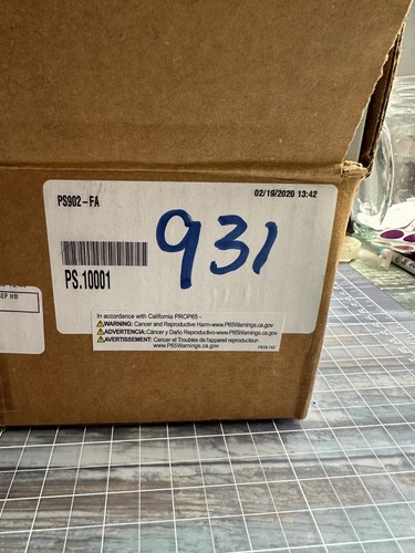 SCHLAGE Von Duprin PS902 POWER SUPPLY 2A 12/24VDC W/ Fire Alarm 900-FA ...