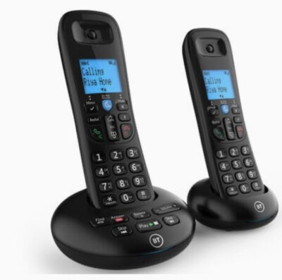 Bt 3570 Twin Cordless Phone With Answer Machine Loud Speaker Call ...