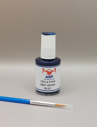 For Tesla PPSB Deep Ocean Blue Touch Up Paint +Free postage +Fine ...