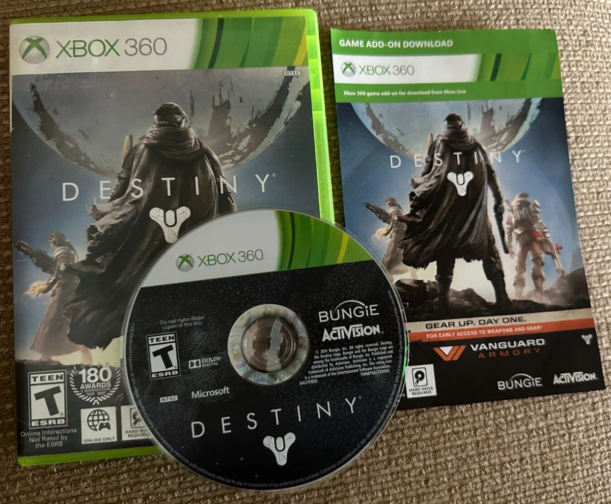 Destiny Xbox 360 Cover