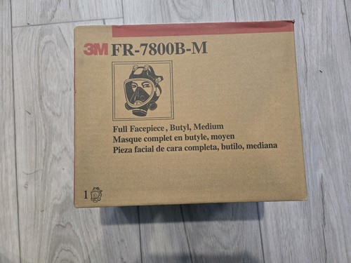 3M FR 7800 B M -SERIES Full Face Respirator In Medium Size | eBay