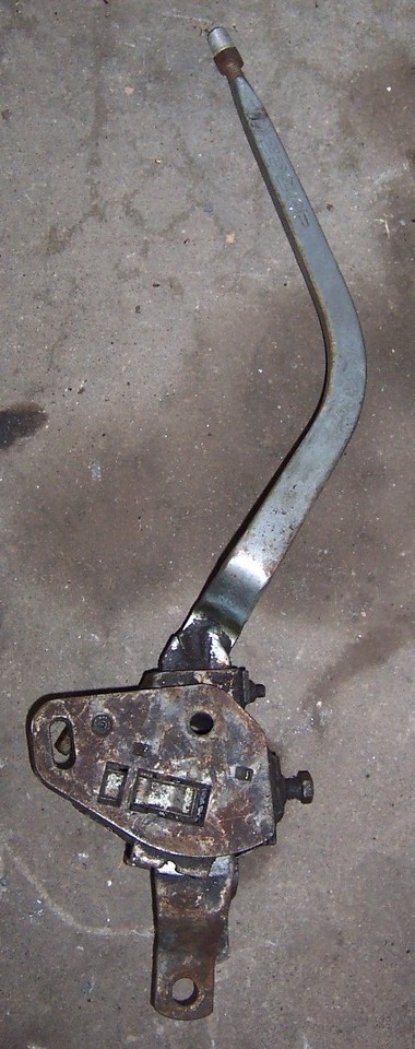 VINTAGE HURST 3 SPEED TRANSMISSION SHIFTER Large Letter Flat Handle ...
