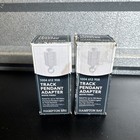 120V, 150W White Linear Track Pendant or Chandelier Adapter (2 Pack) | eBay