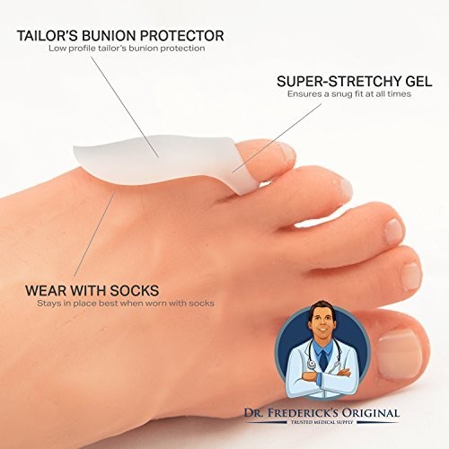 Tailor's Bunion Pads - 6 Pads - Soft Bunionette Pad - Protector ...