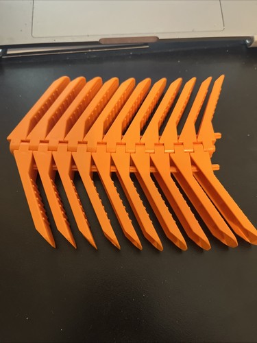 LEGO Brick & Axle Separator Orange LOT OF 21 Removal Tools Human Tool ...