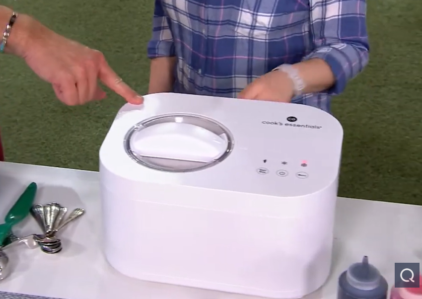 Cook's Essentials 1Qt Compressor Ice Cream Maker K52127 in White | eBay