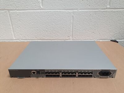 HP HPE 8/8 (8 Active) 8G Full Fabric Fibre Channel SAN Switch AM867C ...