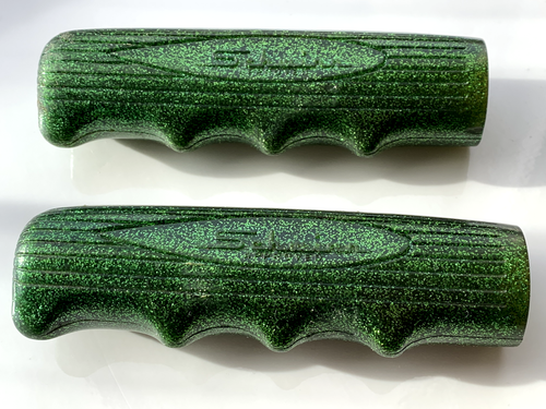Vintage Schwinn green sparkle handlebar grips for muscle bikes and ...
