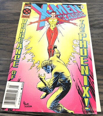 Marvel Comics May #107 X-Men Classic Vengeance Of The Phoenix Comic ...