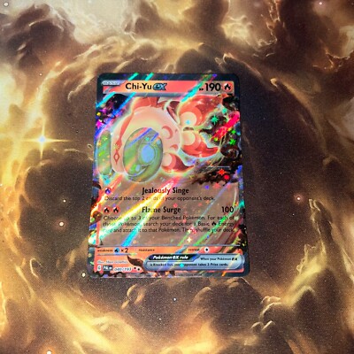 Chi-Yu - Paldea Evolved 040/193 Double Rare Pokemon TCG Card | eBay