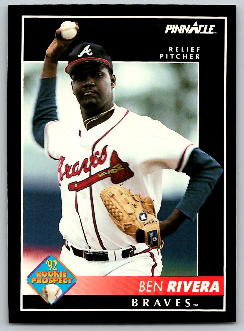 1992 PINNACLE BEN RIVERA ATLANTA BRAVES #554 | eBay