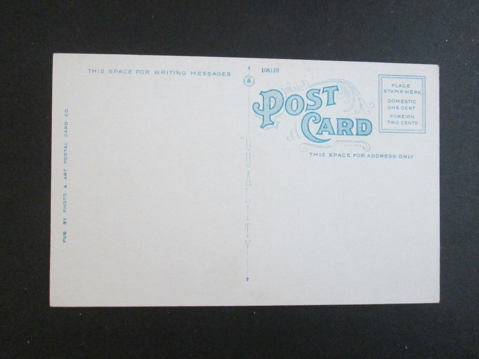 Prudential Life Insurance Building Newark NJ Unposted Pre Linen ...