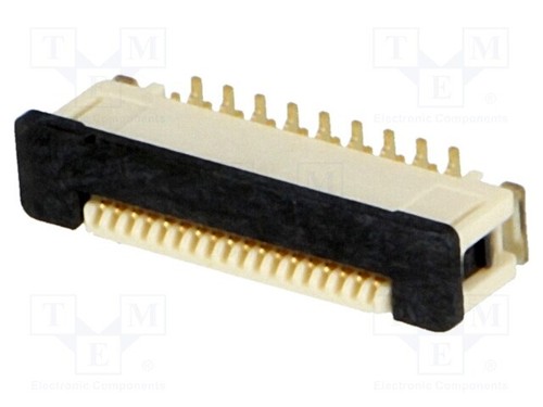 Connettori: Ffc (FPC) Pin: 18 Verticale Zif , Inverse XF2J182412AR100 ...