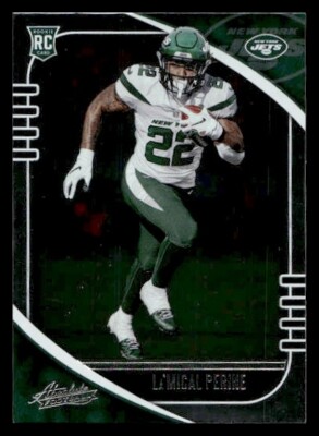 2020 Panini Absolute #176 La'Mical Perine Rookie Jets | eBay