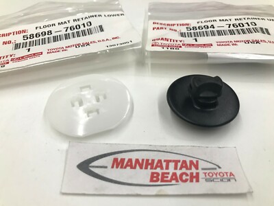 GENUINE TOYOTA Lexus Scion Floor Mat Hooks Retention Hold Down clip ...