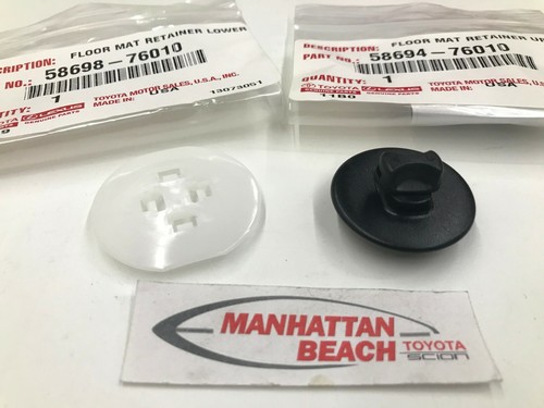 GENUINE TOYOTA Lexus Scion Floor Mat Hooks Retention Hold Down clip ...
