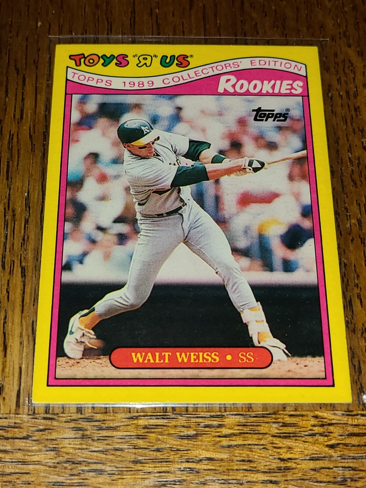 ATHLETICS A'S WALT WEISS 1989 TOPPS TOYS 'R' US ROOKIES #32 | eBay