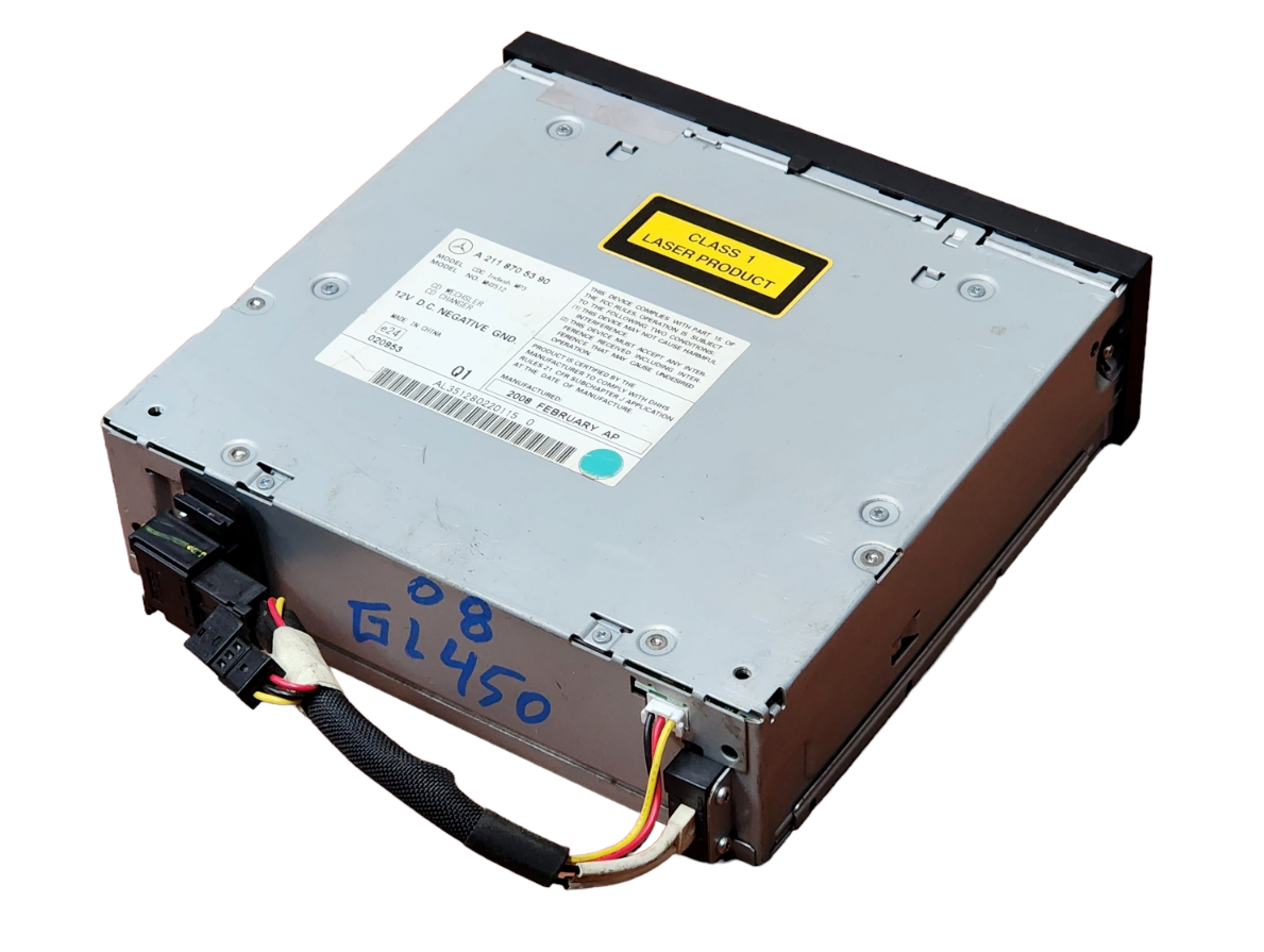 07-12 MERCEDES-BENZ CLS W219 6 DISC CD CHANGER UNIT # A2118705390 USED ...