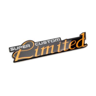 FREE SHIPPING Metal Aluminum SUPER CUSTOM LIMITED Car Badges Emblems | eBay