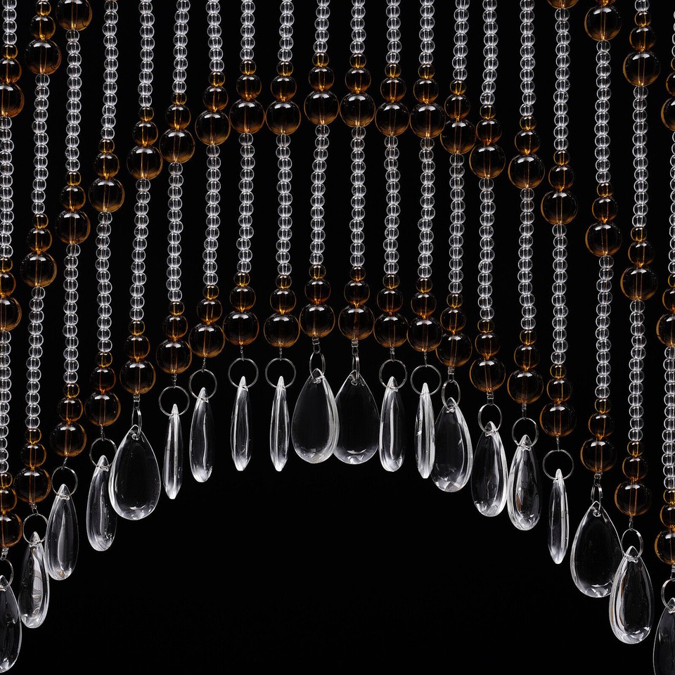 Beaded Door Curtain Hanging Door Beads Curtain Bedroom Bead Partition Curtain | eBay