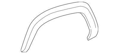 Genuine Toyota Fender Flare (Left) 75874-04090 | eBay