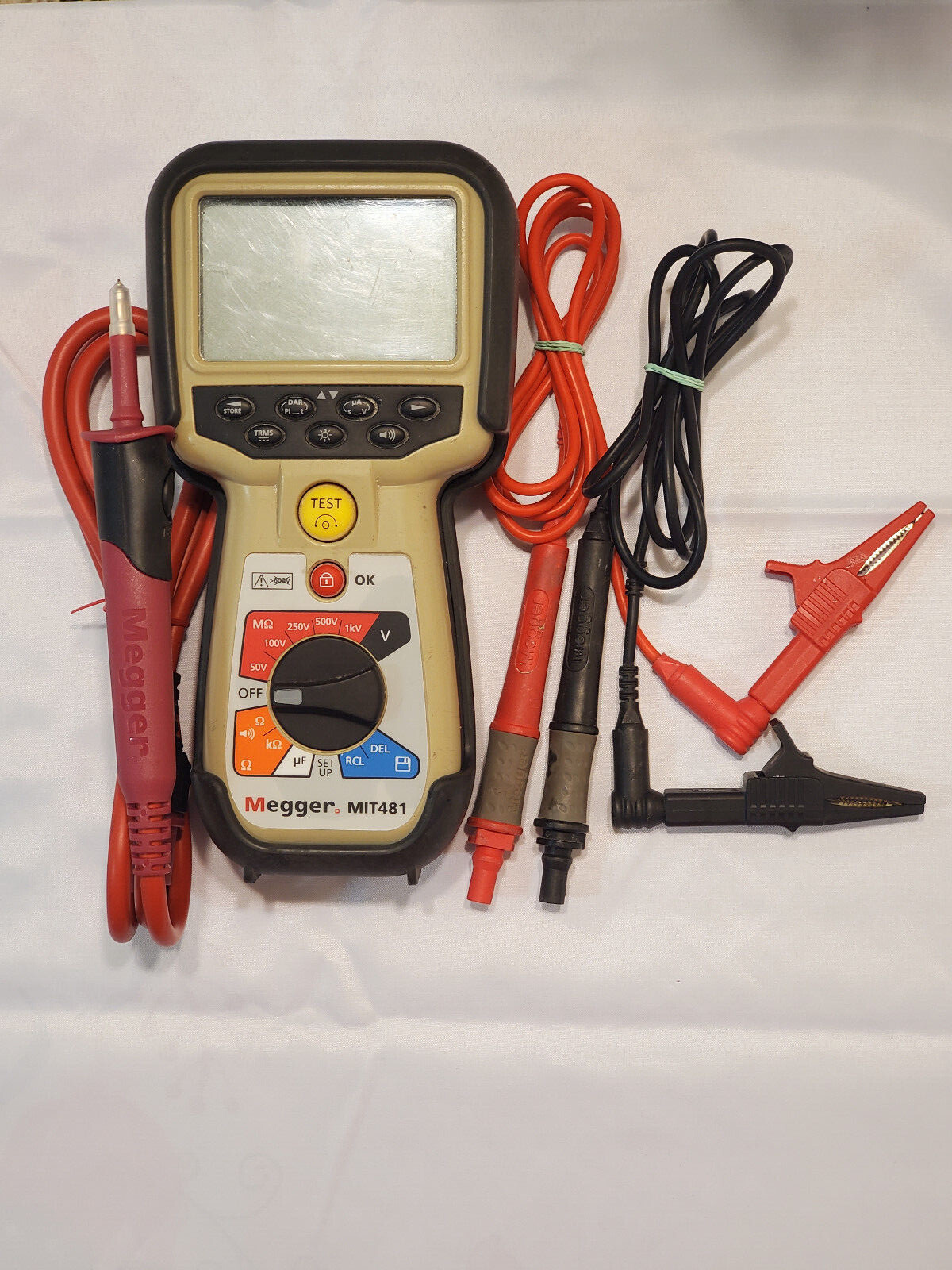 Megger MIT481 Insulation & Continuity Tester Telecom Insulation ...
