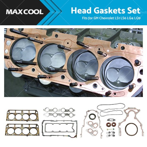 LS Gasket Kit Head Gaskets Suitable For GM Chevrolet LS1/LS6/LQ4/LQ9/4. ...