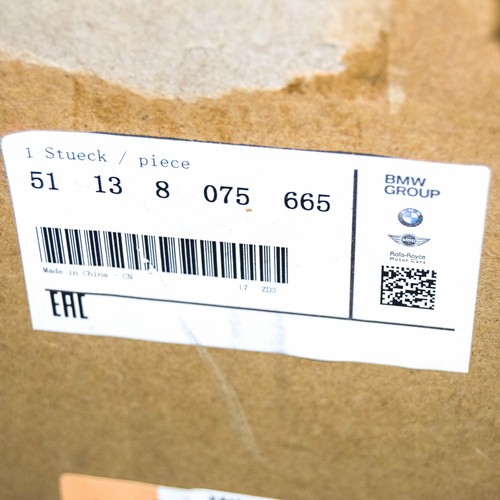 OEM BMW 3 G20 G21 M FRONT BUMPER RADIATOR GRILLE 51138075665 GENUINE NO ...