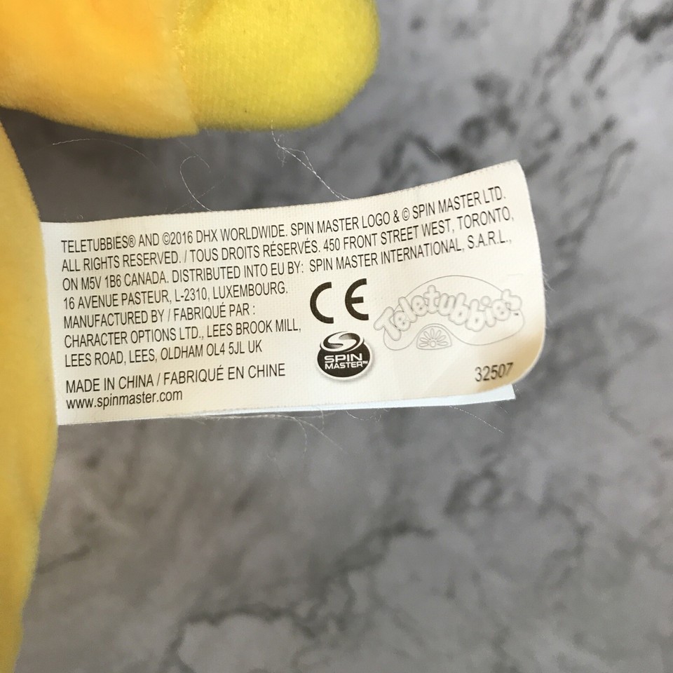 Spin Master LAA LAA TELETUBBIE 14" Plush Laugh Giggle & Jump Yellow ...