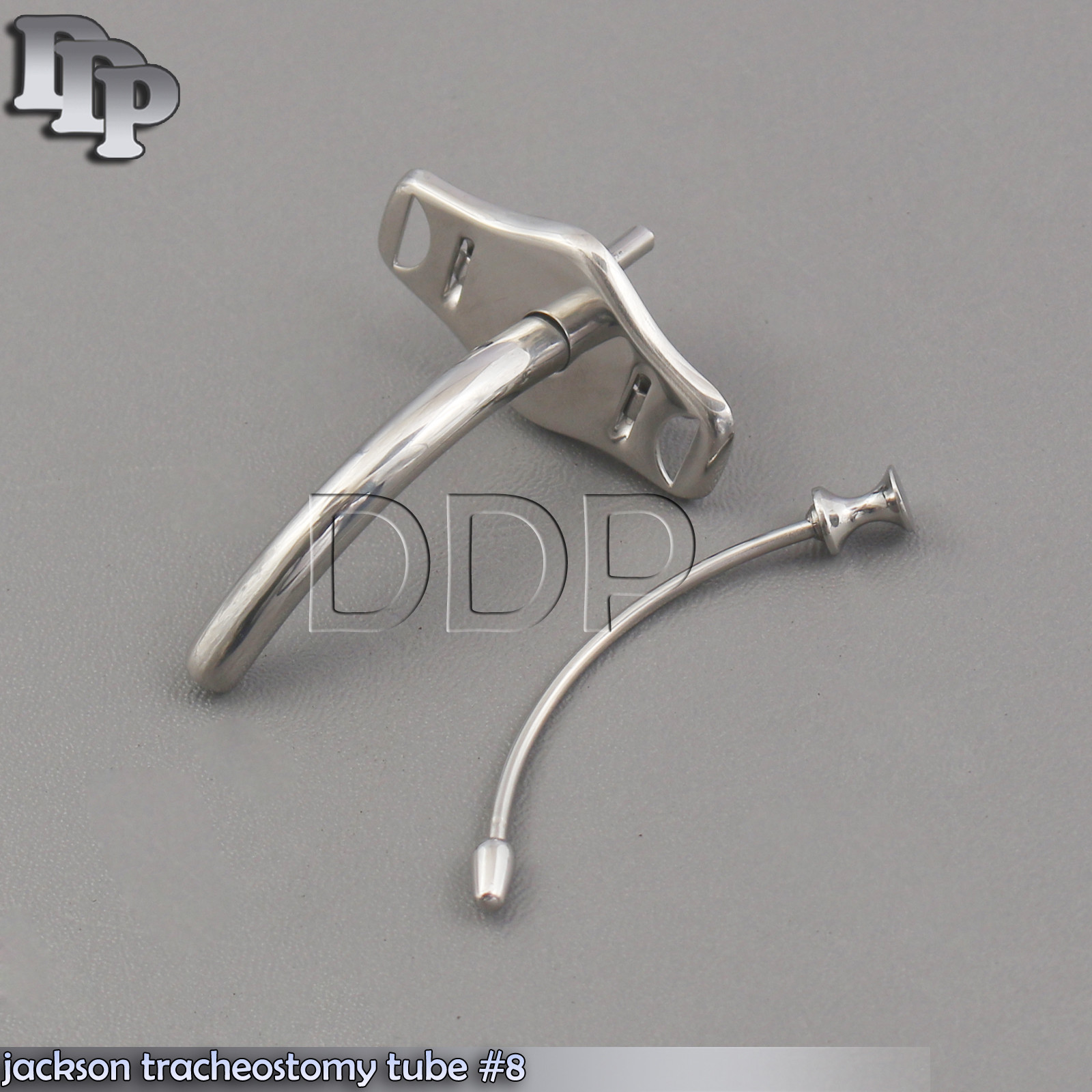 chevaliar jackson tracheostomy tube #8 Tracheotomy Metal ENT surgical ...