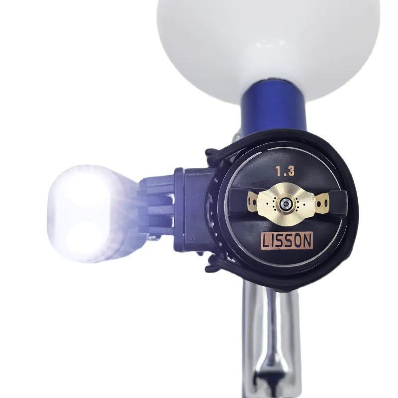 LED Lamp Light Torch Pro HVLP Spray Paint Gun fit Devilbiss Iwata Sata ...