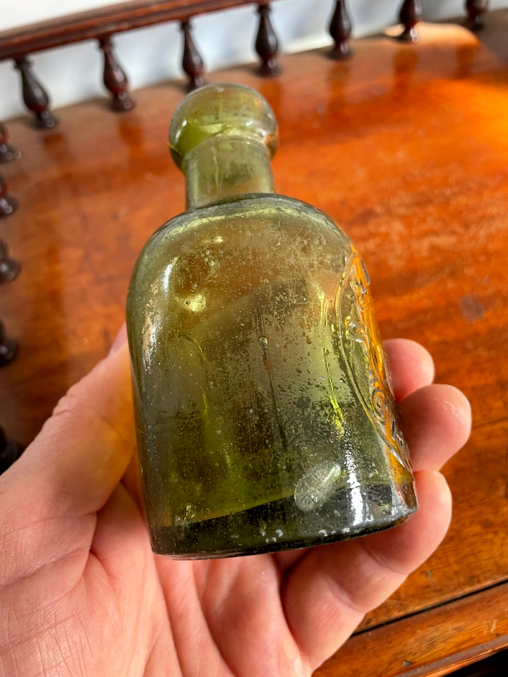 RARE CHESTER R. DAVIS GLASS SELTZER BOTTLE | eBay UK