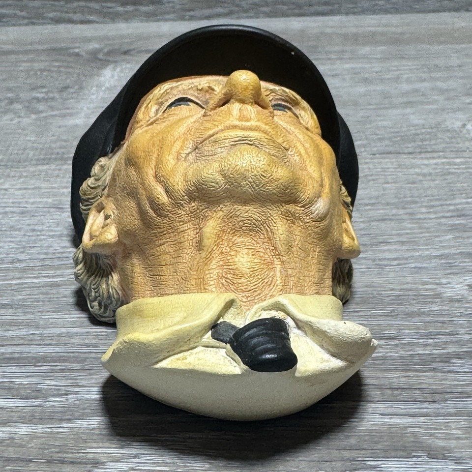Vintage Bossons Head Sea Captain W H Bosson Congleton Hanging Bust ...