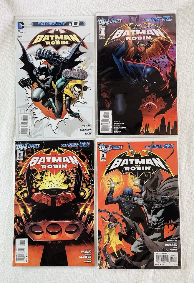 BATMAN AND ROBIN, DC’s New 52 Issues #0-14 + Annual #1, All 1st ...