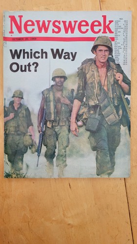 Vintage Newsweek Magazine Oct 20 1969 -Which Way Out | eBay
