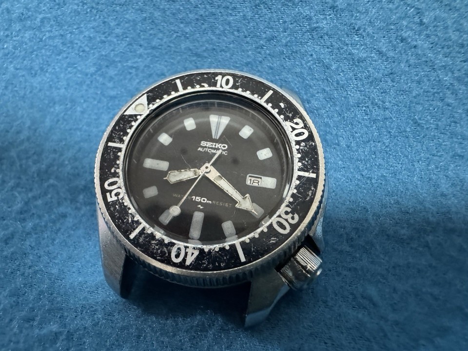 Seiko Vintage Divers Watch 4205-0140 Black Dial 32mm Men’s Watch For ...