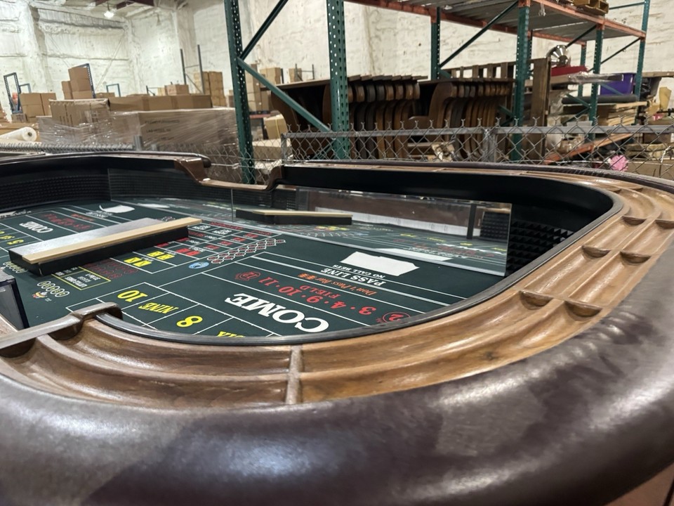 Authentic Las Vegas Craps Table 12 Foot | eBay