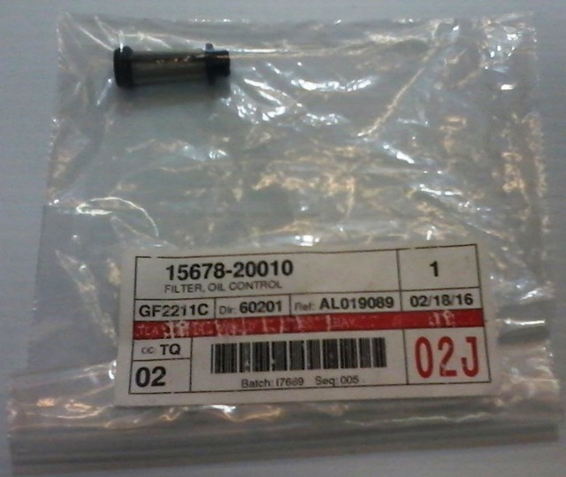1567820010 Genuine Toyota Filter Oil Control Valve 15678-20010 for sale ...