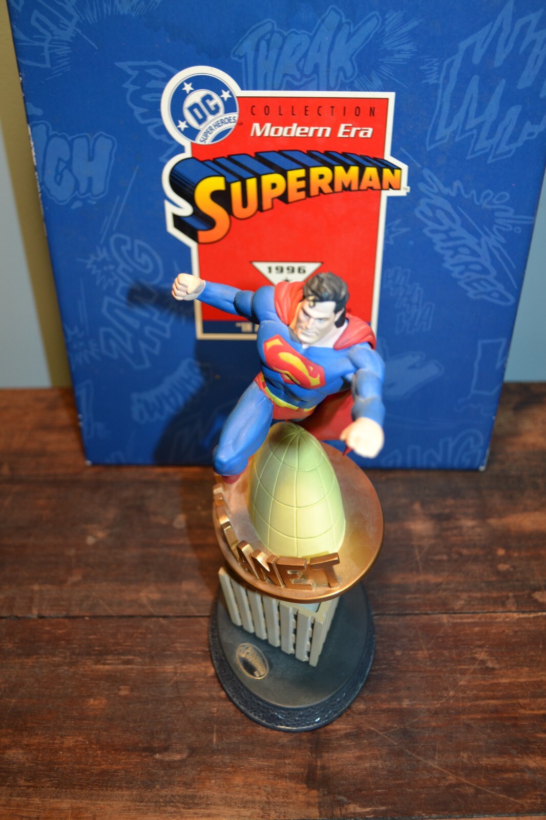 1996 Hallmark Modern Era Superman Statue DC Super Heroes Collection | eBay