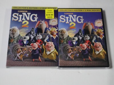 SING 2 (DVD, 2021) *NEW & SEALED* with Slip Cover 191329152812| eBay