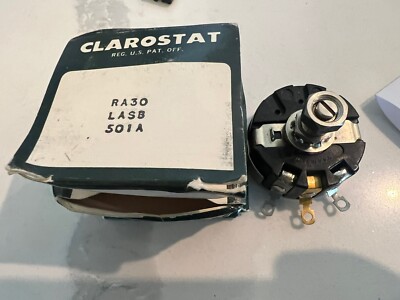 CLAROSTAT 500 Ohms 4W RA30 Wire Wound | eBay