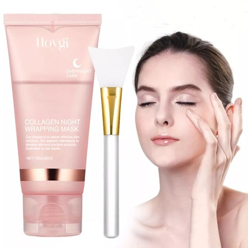 Collagen Night Facial Mask Anti Wrinkle, Plumper Skin Firming Filler ...